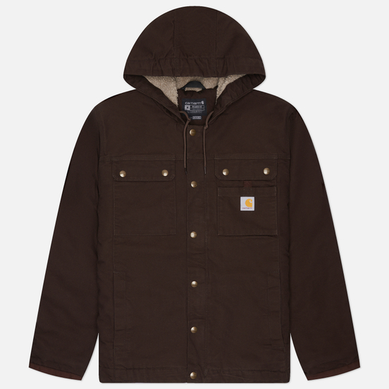 Мужская демисезонная куртка Carhartt Washed Duck Sherpa Lined Utility ...