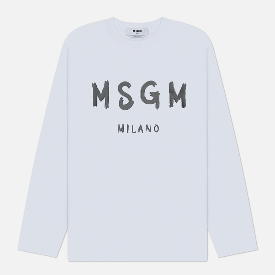 Мужской лонгслив MSGM MSGM Milano Logo, 2000MM511 200002 01