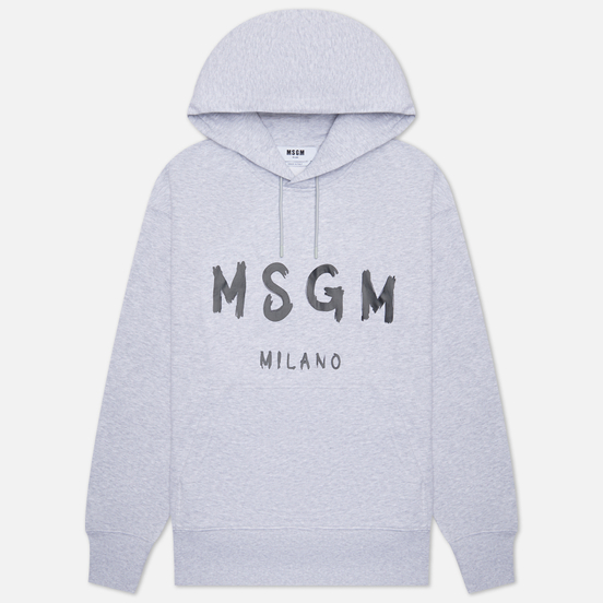 Мужская толстовка MSGM MSGM Milano Logo Unbrushed Hoodie, 2000MM515 200003 94