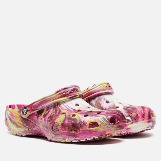 Мужские сандалии Crocs Classic Marbled Clog, 206867-6RW
