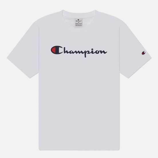Мужская футболка Champion Big Logo Crew Neck, 220256-WW001