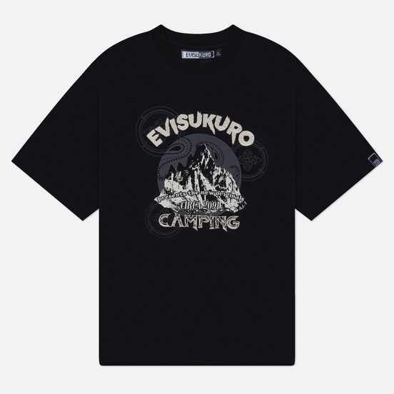 Мужская футболка Evisu Evisukuro Mount Evisukuro Labels ...