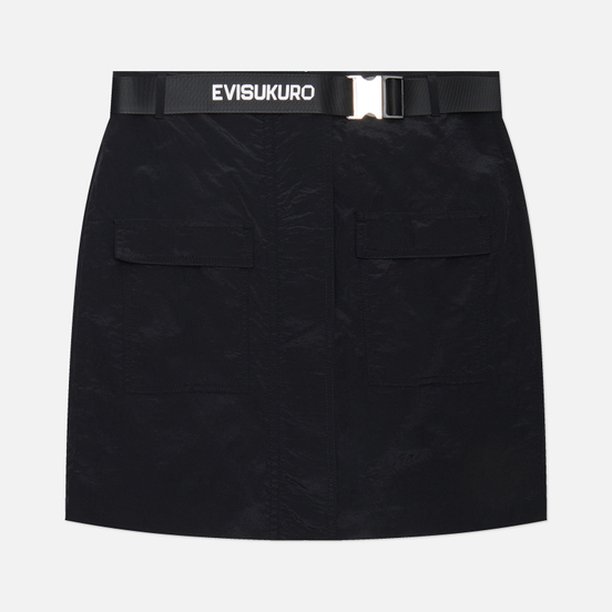 Женская юбка Evisu Evisukuro Printed Front Pockets, 2ESGNW3SK293XXNY-BLKX