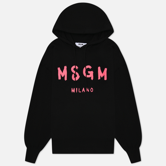 Женская толстовка MSGM MSGM Milano Logo Seasonal Hoodie, 3341MDM515 ...