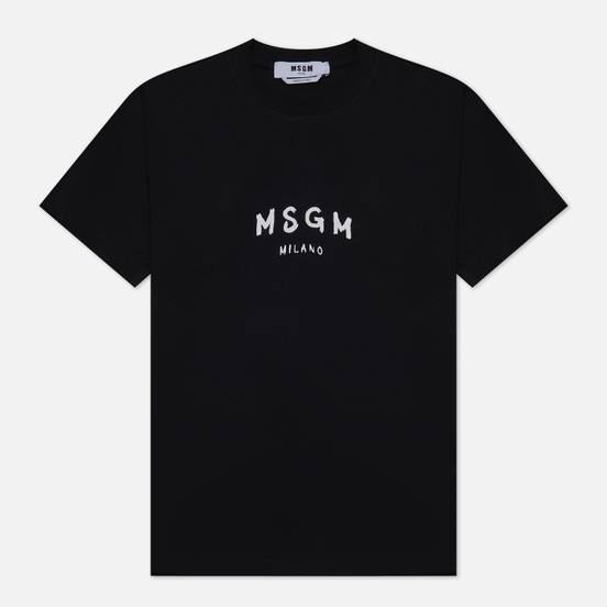 Женская футболка MSGM New Spray Big Logo, 3541MDM119 237798 99