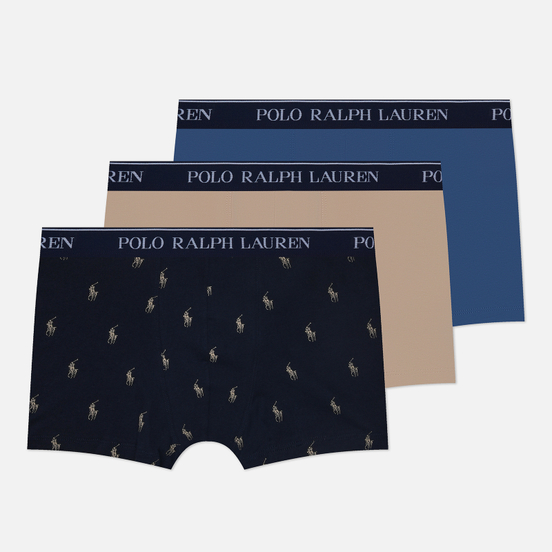 Комплект мужских трусов Polo Ralph Lauren Classic Trunk 3-Pack, 714-830299-113