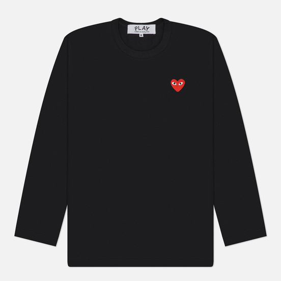 Мужской лонгслив Comme des Garcons Play Classic Red Heart, AX-T118-051-1