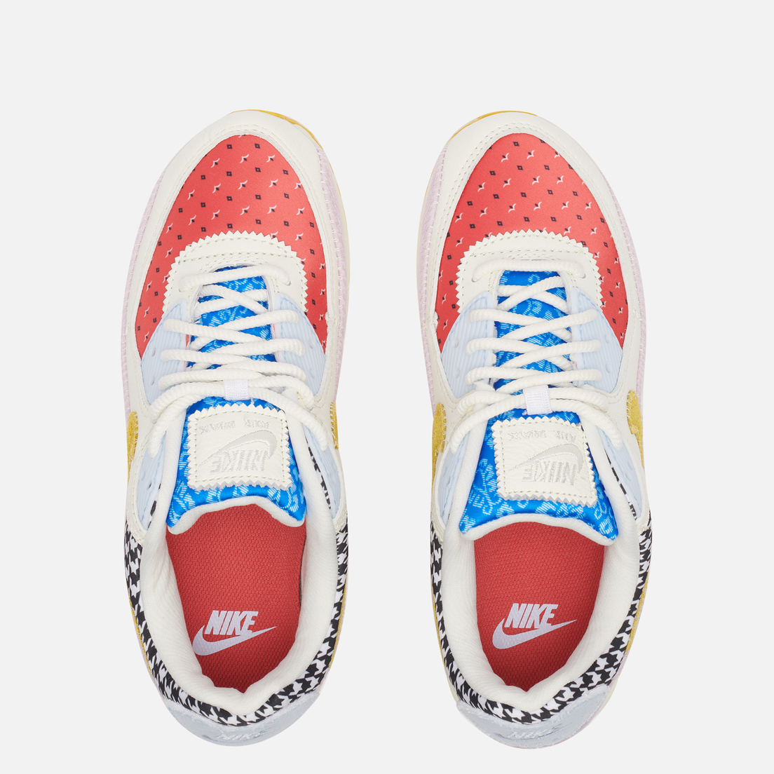 Женские кроссовки Nike Air Max 90 Patchwork, DM8075-100