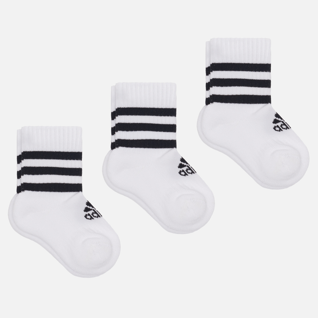 Комплект носков adidas Performance 3-Pack 3-Stripes Cushioned, DZ9346