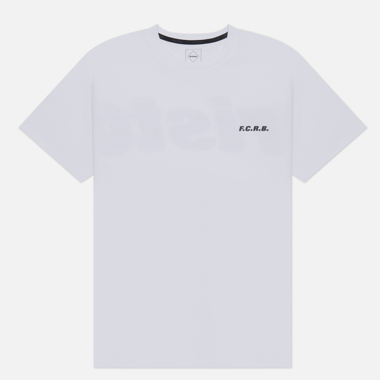 Мужская футболка F.C. Real Bristol Big Logo Wide, FCRB-230076-WHT