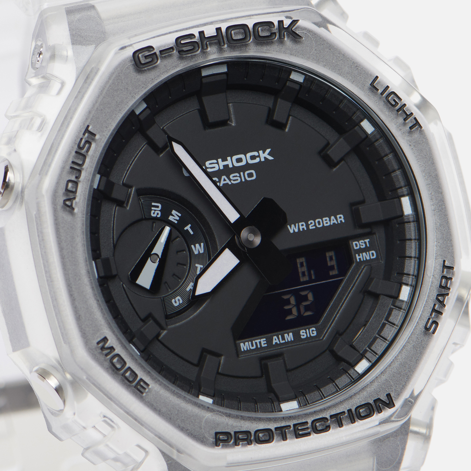 Наручные часы CASIO G-SHOCK GA-2100SKE-7AER Skeleton Series GA-2100SKE-7AER