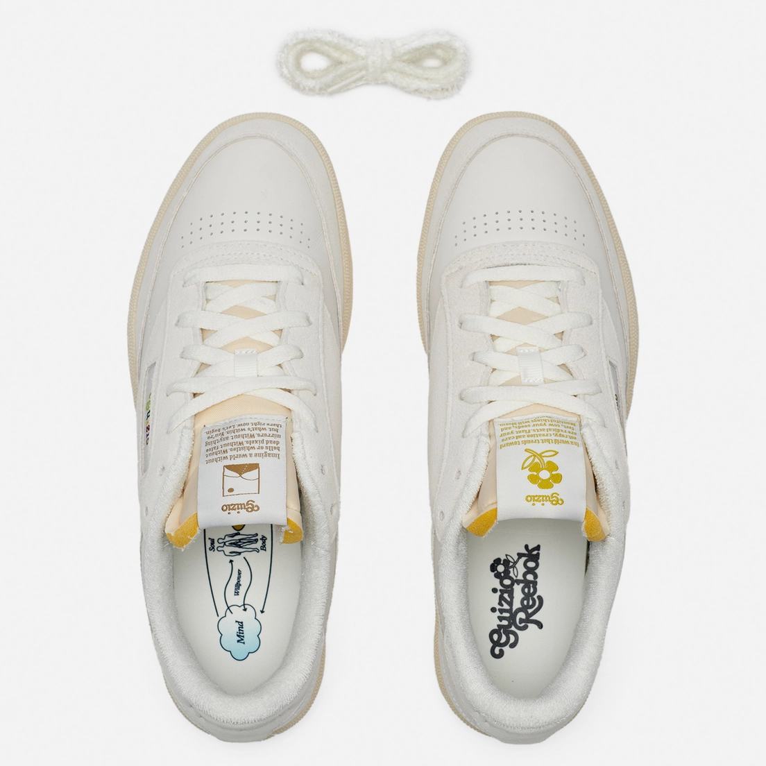 Мужские кроссовки Reebok x Danielle Guizio Club C 85, GZ3035