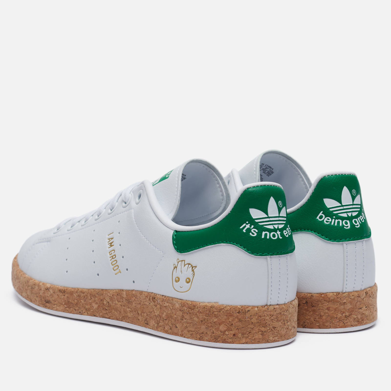 Кроссовки adidas Originals x Marvel Stan Smith Groot GZ3099
