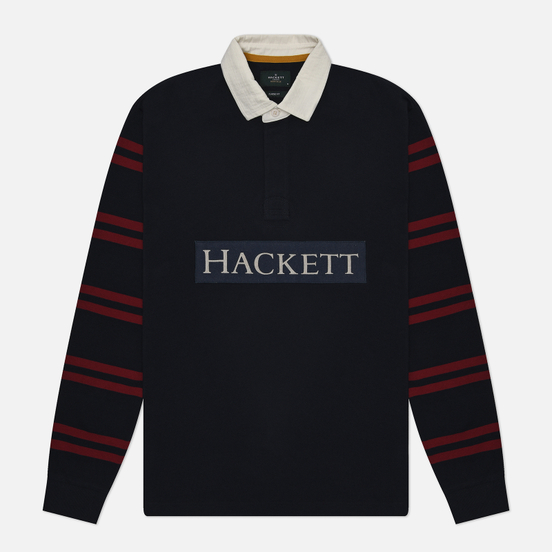 Мужской лонгслив Hackett Heritage Stripe Rugby, HM570834-582