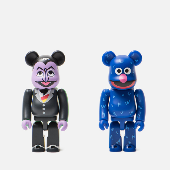 Игрушка Medicom Toy Count Von Count & Grover 2-Pack 100%, MDM-BBCVCG2P-100