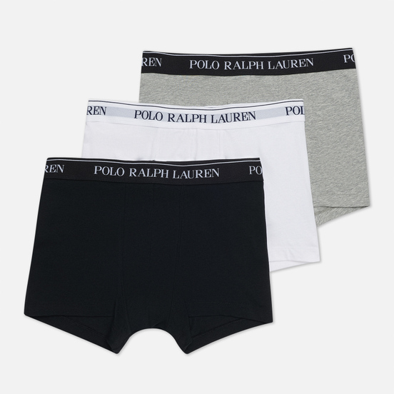 Комплект мужских трусов Polo Ralph Lauren Classic Trunk 3-Pack, 714 ...