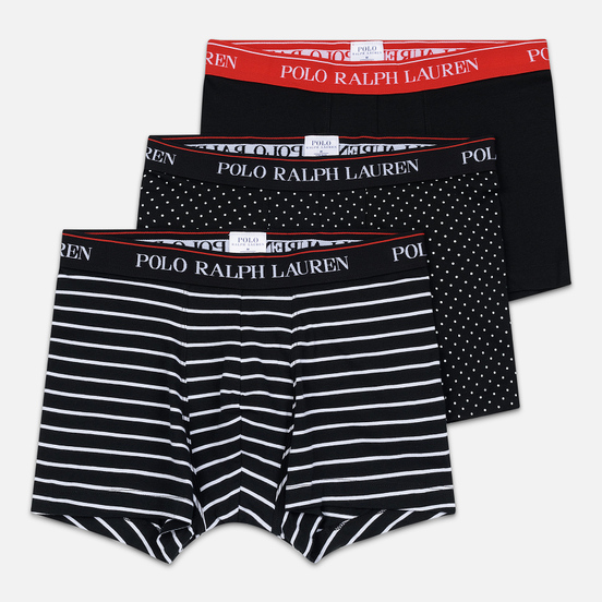 Комплект мужских трусов Polo Ralph Lauren Classic Trunk 3-Pack, 714 ...