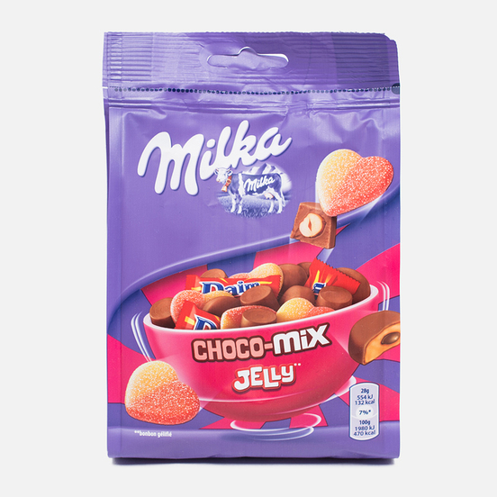 Конфеты Milka Choco Jelly Snax 140g, 00-00028086