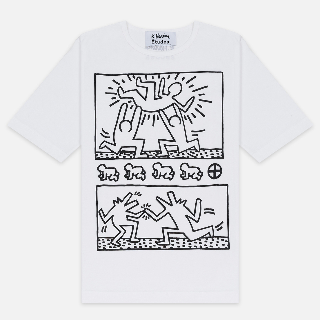 Мужская футболка Etudes x Keith Haring Unity, E15S-432-KH