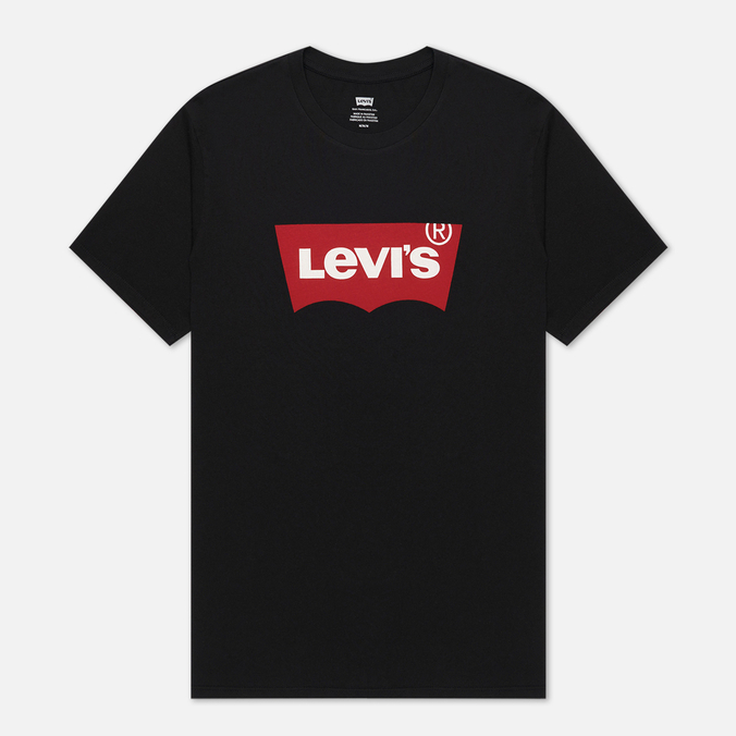 Мужская футболка Levi's Housemark Black 17783-0137