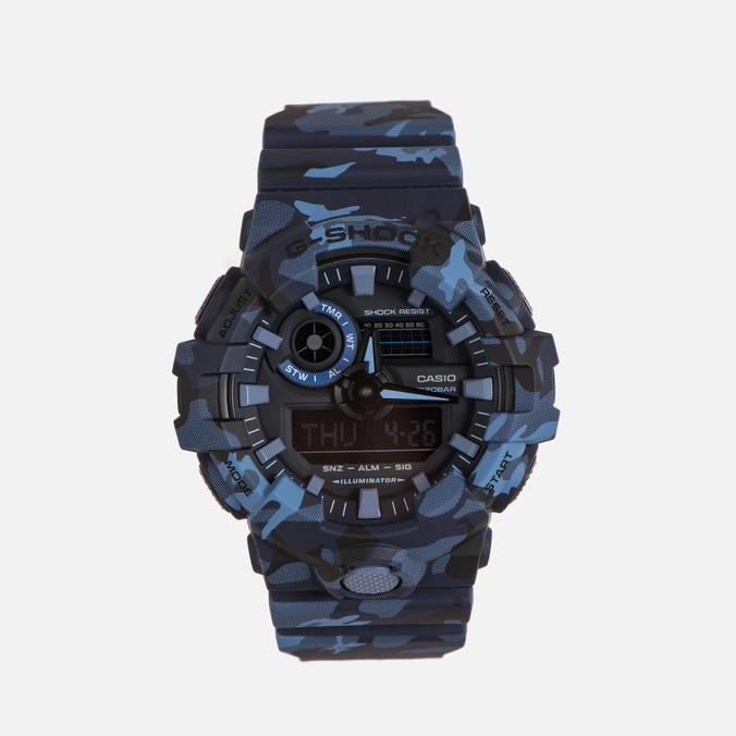 Наручные часы CASIO G-SHOCK GA-700CM-2A Camouflage Series Blue GA-700CM-2A