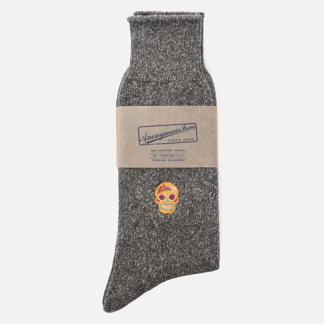 Носки Anonymous Ism Mexican Skull Crew, 15193500-85