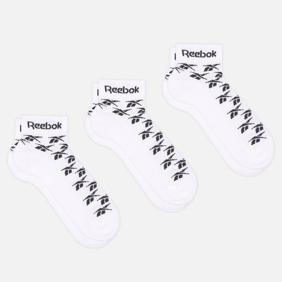 Комплект носков Reebok Ankle Vector 3-Pack, R-0360W