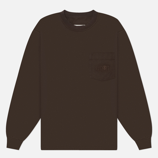 Мужской лонгслив Maison Margiela MM6 Numeric Tonal Pocket, SH0NH0016 ...