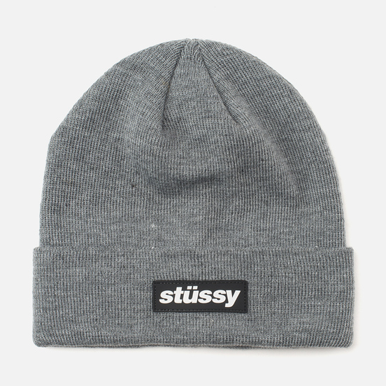 Шапка Stussy Rubber Patch, 132717HGRY