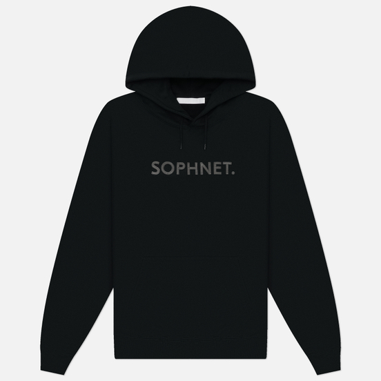 Мужская толстовка SOPHNET. Logo Patch Hoodie, SPNT-252077-BLK