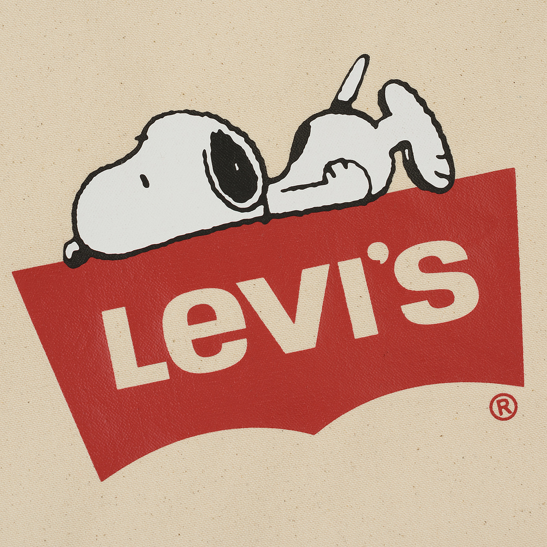 Levis snoopy tote store