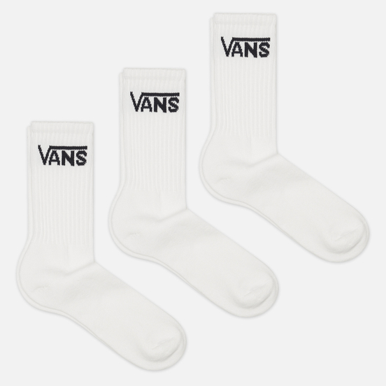 Комплект носков Vans Classic Crew Rox 3-Pack, VN000F0XWHT