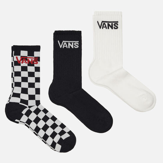 Комплект носков Vans Classic Crew Rox 3-Pack, VN000F0XY28