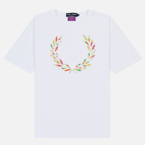 Женская футболка Fred Perry Liberty Print Laurel Applique, G5127-100