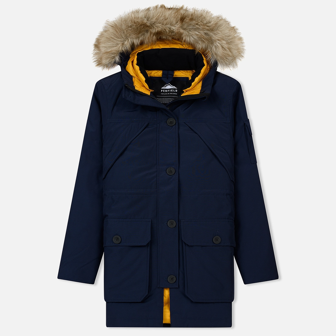Женская куртка парка Penfield Hoosac FF Hooded Parka, PFW111026218-PEACOAT
