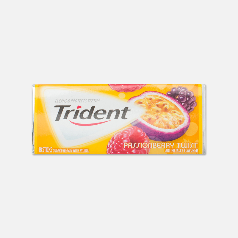 Жевательная резинка Trident Passionberry (дубль), 07408