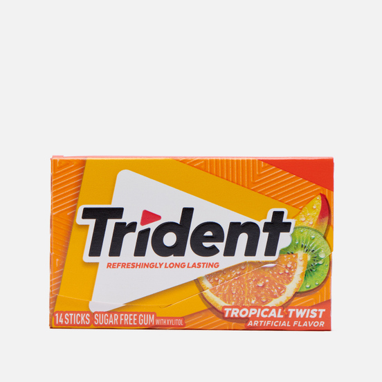 Жевательная резинка Trident Tropical Twist 14 Sticks, 012546011112